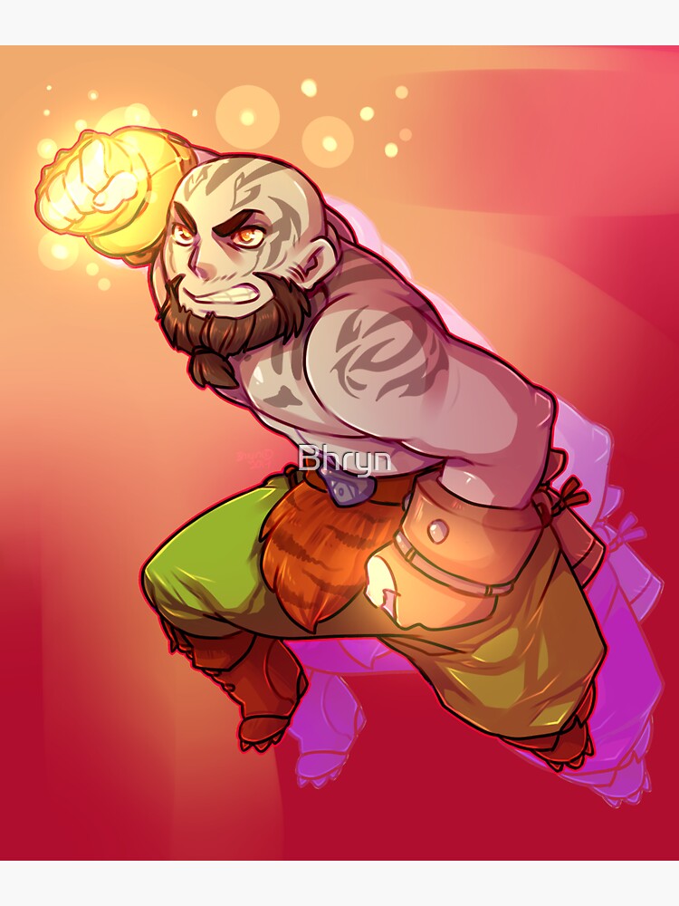 "Grog, The Grand Poobah" Sticker by Bhryn | Redbubble