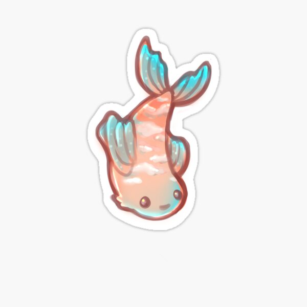 "sunrise cloud fish" Sticker for Sale by NauticalSorbet | Redbubble
