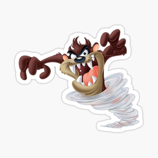"Tasmanian Devil" Sticker for Sale by kucingmati78 | Redbubble