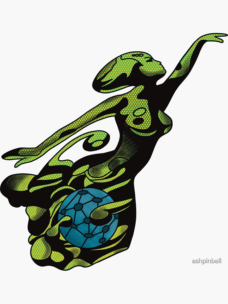 "Quicksilver Woman 2! " Sticker for Sale by ashpinball | Redbubble