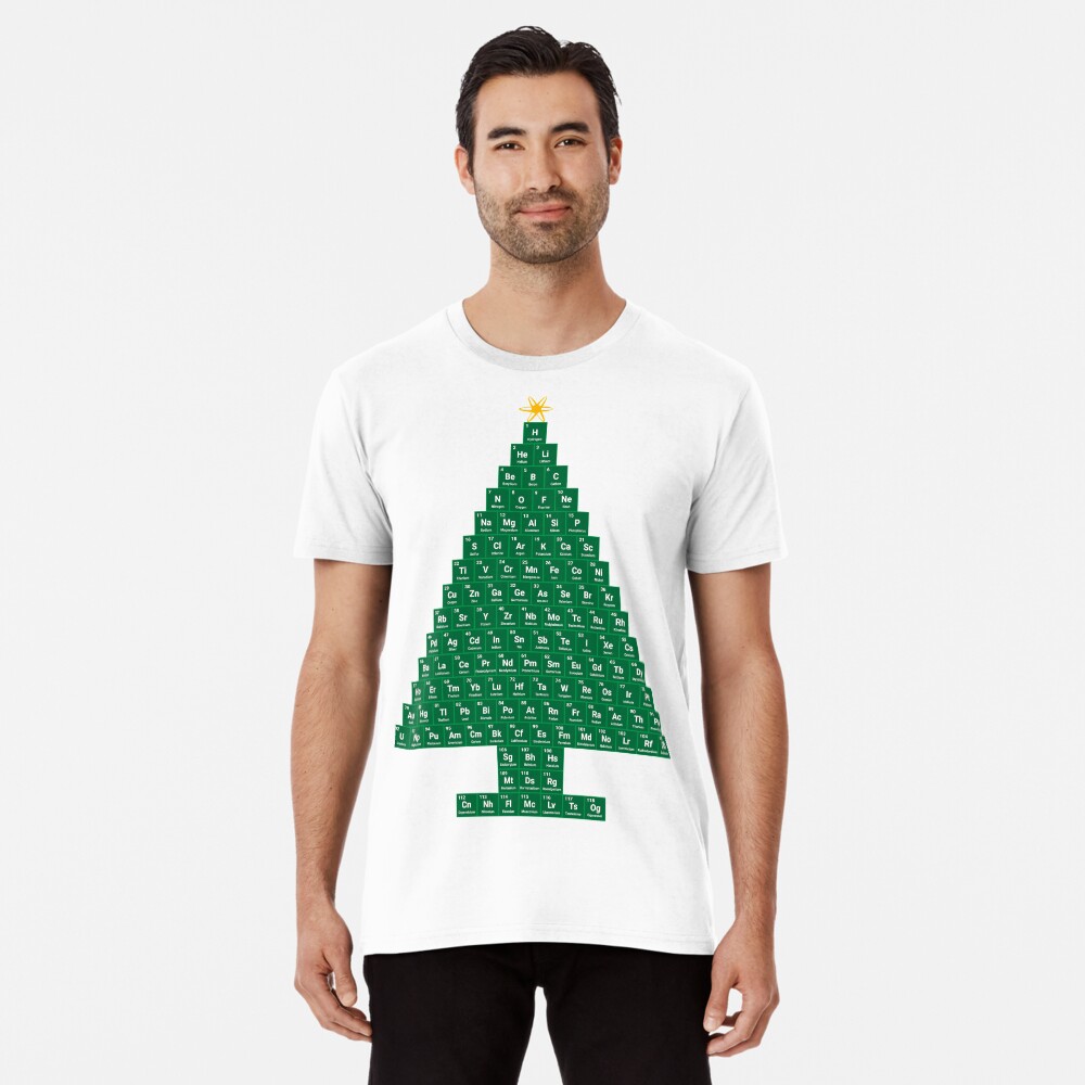 "Oh Chemistree - Periodic Table Christmas Tree" Poster for Sale by ...