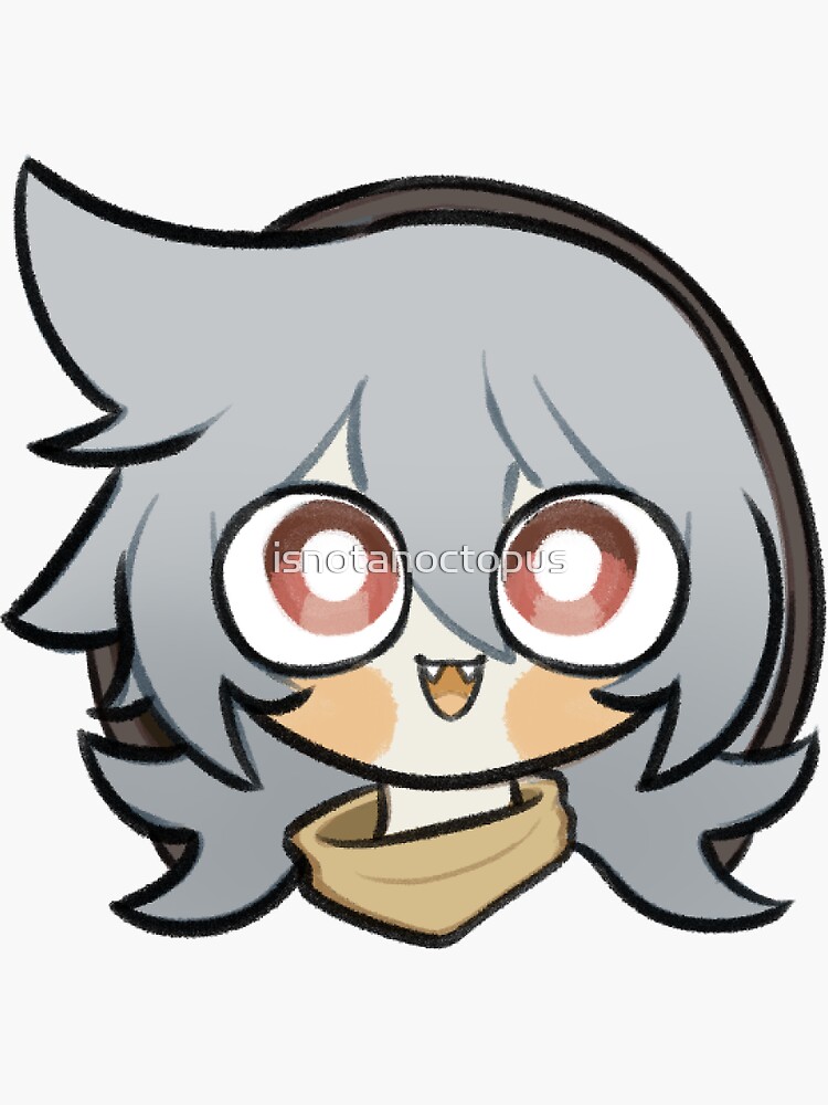 "Razor Genshin Chibi" Sticker for Sale by isnotanoctopus | Redbubble