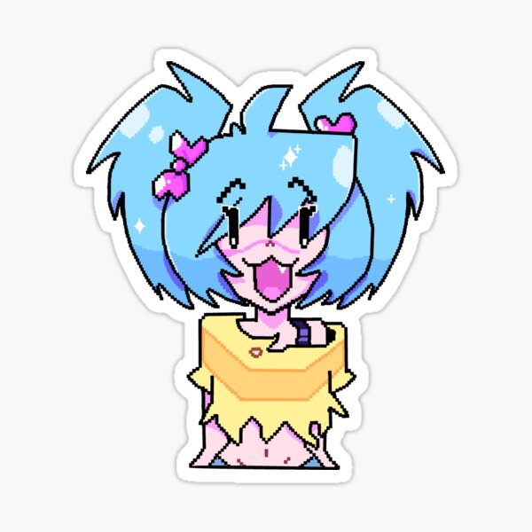 "Pixel Woomi" Sticker for Sale by Sammy-Jam | Redbubble