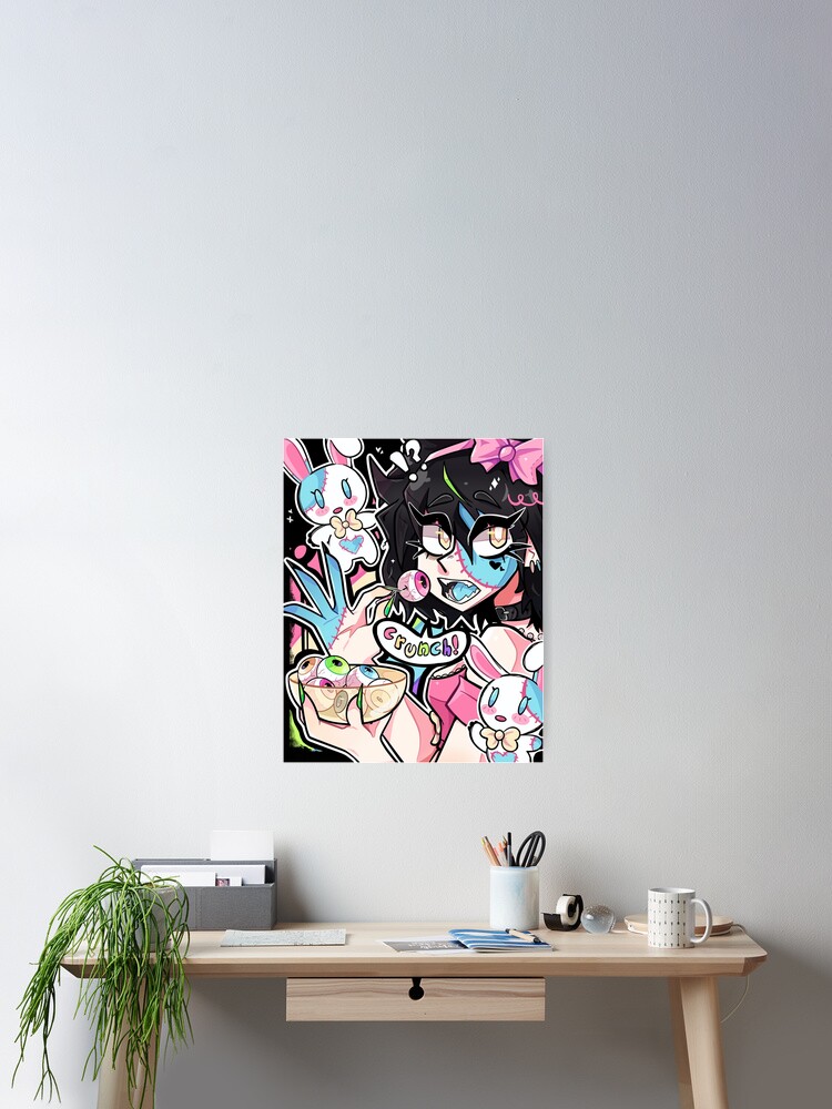 "Crunch!!" Poster for Sale by Sammy-Jam | Redbubble