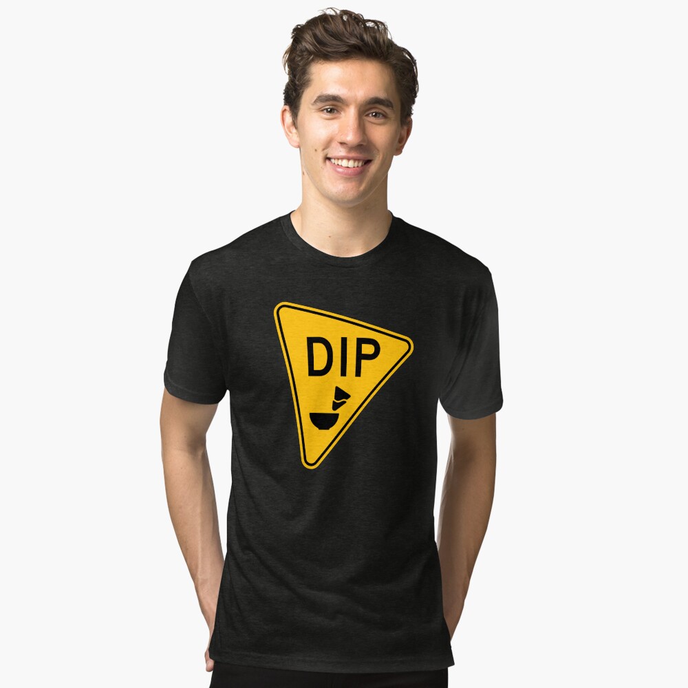 "Dip Sign" Sticker for Sale by stevenjlovelace | Redbubble