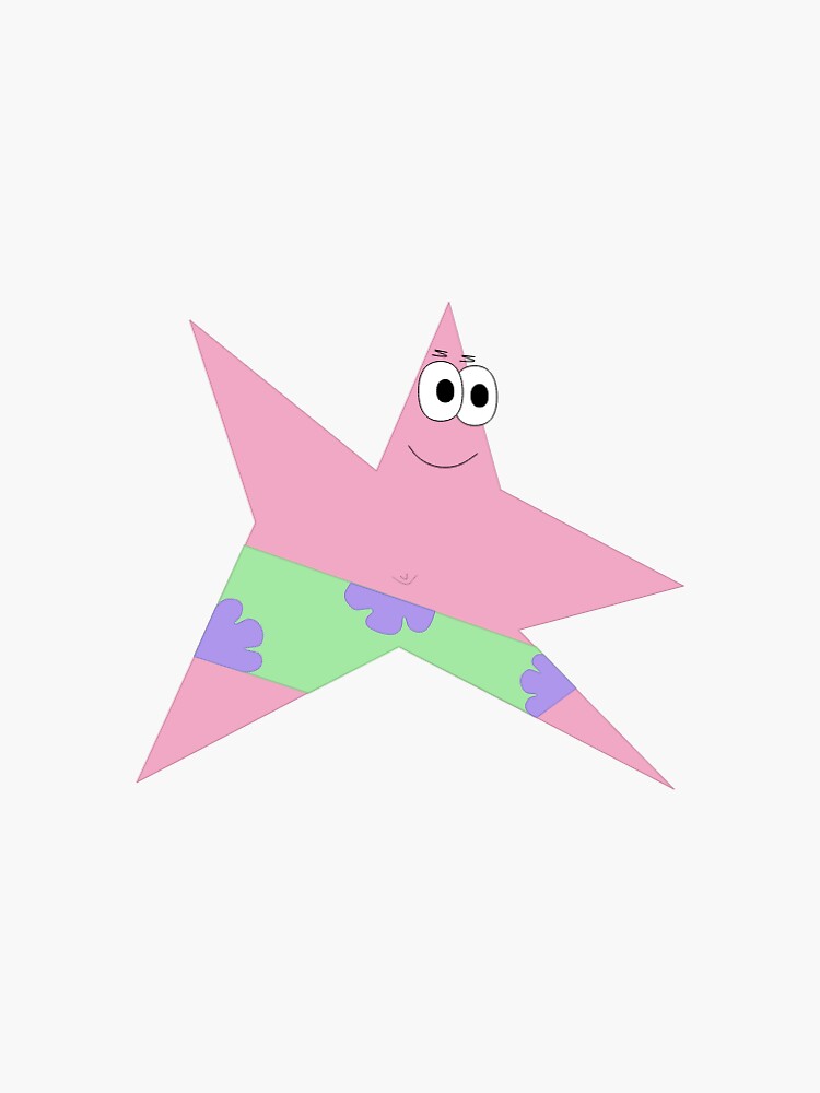 "Patrick Star Dancing" Sticker for Sale by AestheticBoho | Redbubble
