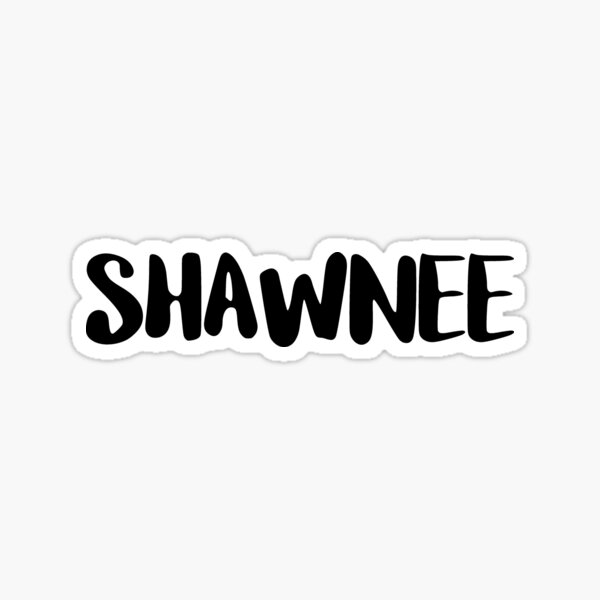 "Shawnee" Sticker by FTML | Redbubble