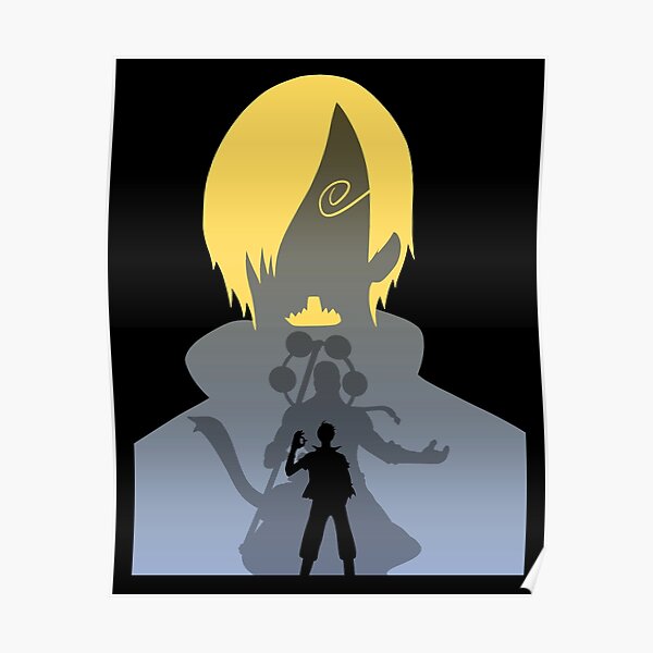 "One Piece Sanji vs Enel" Poster for Sale by Artsbykk | Redbubble