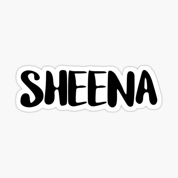 "Sheena" Sticker for Sale by FTML | Redbubble