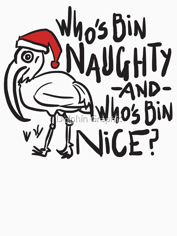 "Aussie Ibis bird Australia Bin Chicken Christmas Themed Who's Bin ...