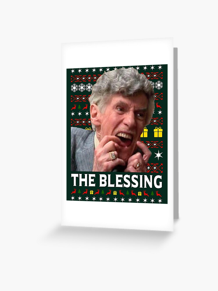 "The Blessing Uncle Lewis Meme" Greeting Card for Sale by thegreenboy23 ...