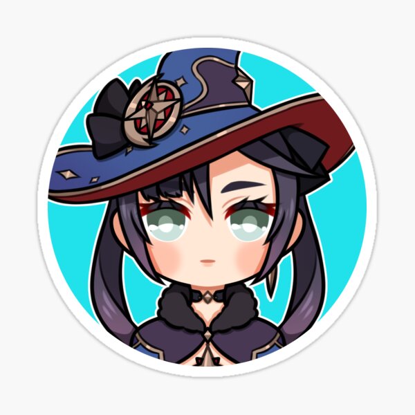 "Mona" Sticker for Sale by nekoniki | Redbubble
