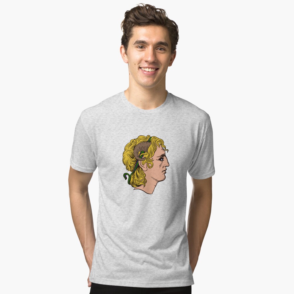 "Alexander the Great as Zeus Ammon" Sticker for Sale by archaeologyart ...