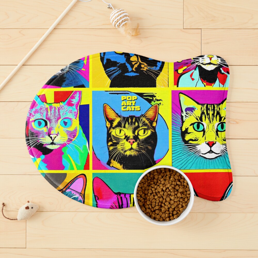 "Pop Art Cats" Poster for Sale by angelisart | Redbubble