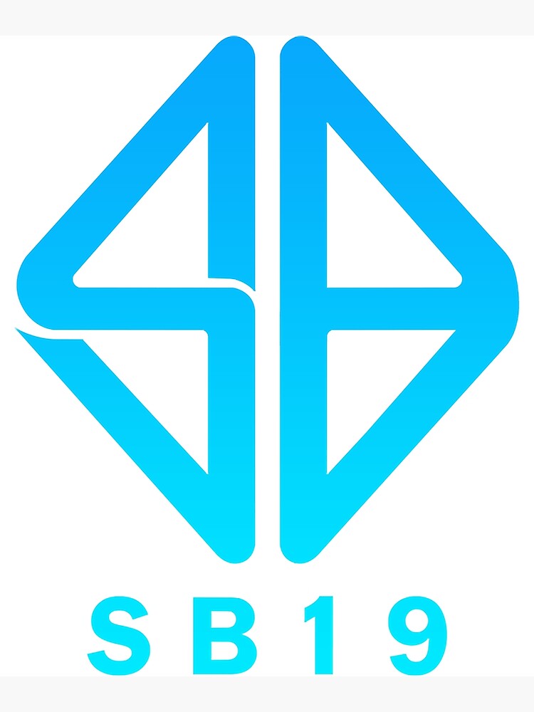 "SB19 PPOP BLUE LOGO" Poster for Sale by ThornDesignsCo | Redbubble
