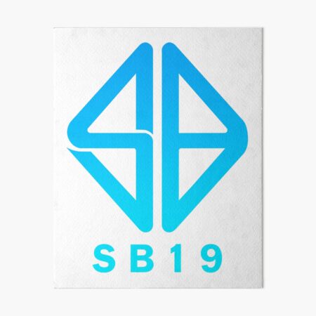 "SB19 PPOP BLUE LOGO" Art Board Print for Sale by ThornDesignsCo ...