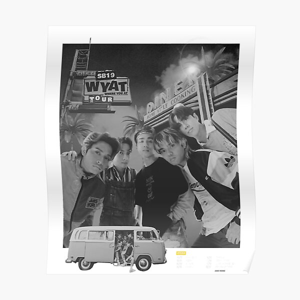 "SB19 WYAT World Tour" Poster for Sale by ThornDesignsCo | Redbubble