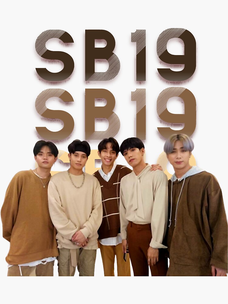 "SB19" Sticker for Sale by ThornDesignsCo | Redbubble