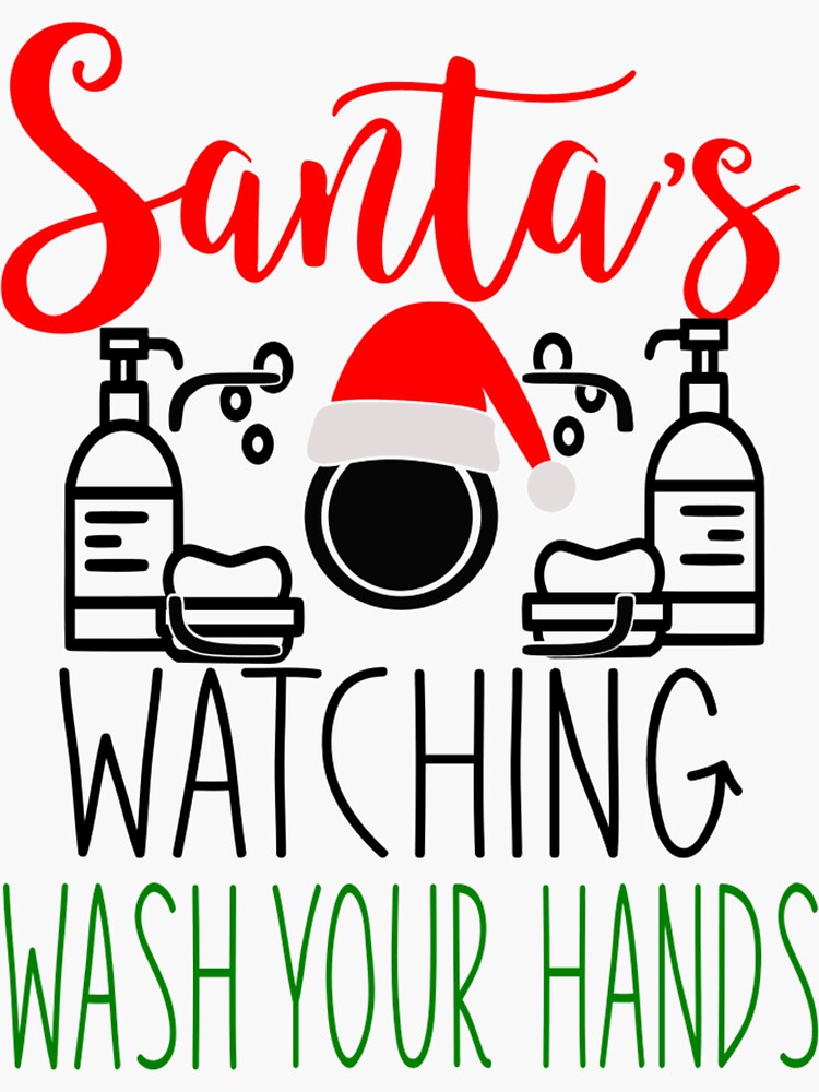 "Santa's Watching Wash Your Hands, Proud Teacher, Best Teacher, Teacher ...