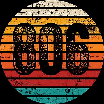 "Distressed Vintage Sunset 806 Area Code" Sticker for Sale by ...