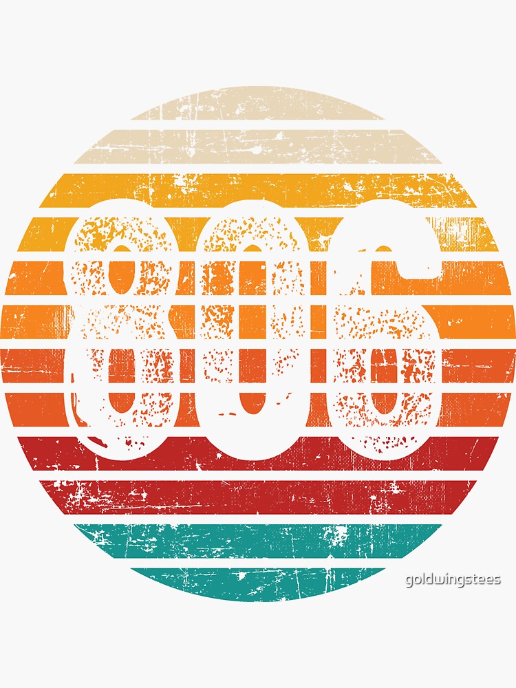 "Distressed Vintage Sunset 806 Area Code" Sticker for Sale by ...
