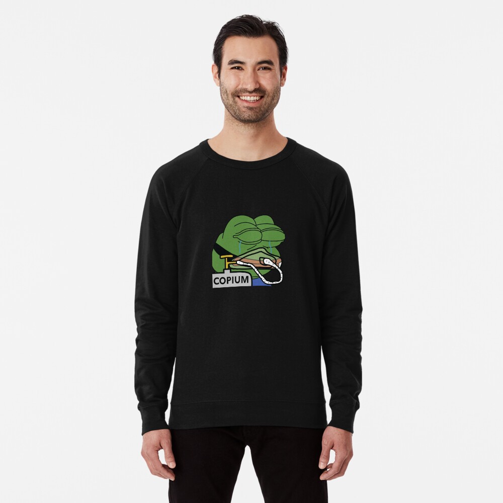 "Copium Emote High Quality" Sticker for Sale by SimplyNewDesign | Redbubble