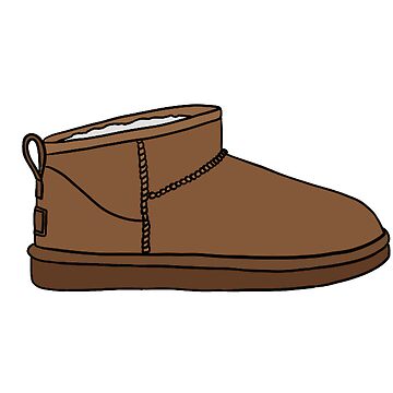 "UGG mini" Sticker for Sale by liezul | Redbubble