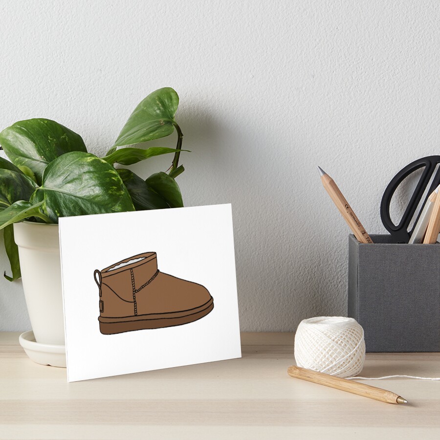 "UGG mini" Sticker for Sale by liezul | Redbubble