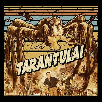 "Tarantula Horror Movie" Sticker for Sale by AlexandAA | Redbubble