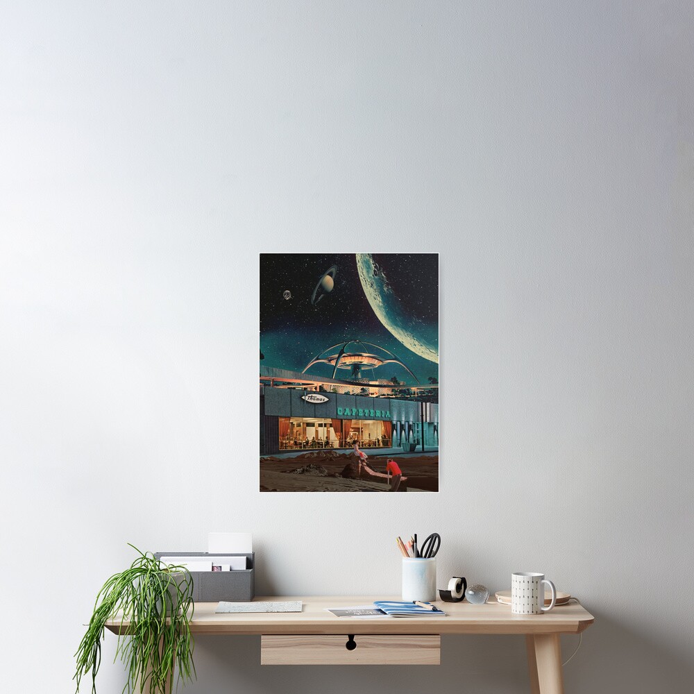 "a Postcard from year 2346" Poster for Sale by FrankMoth | Redbubble