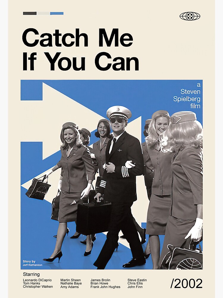 "Catch Me Film" Sticker for Sale by FabianWerner | Redbubble