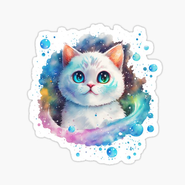 "Soft Kitty" Sticker for Sale by Eneandine | Redbubble