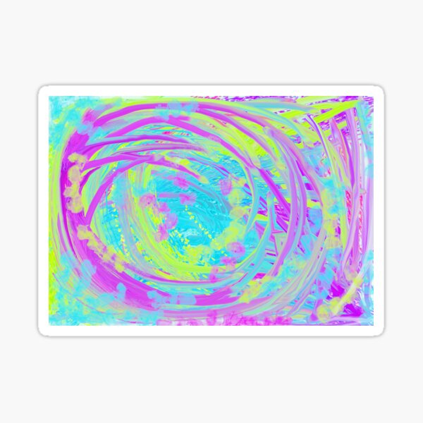 "ABSTRACT EYE" Sticker for Sale by MarniD9 | Redbubble