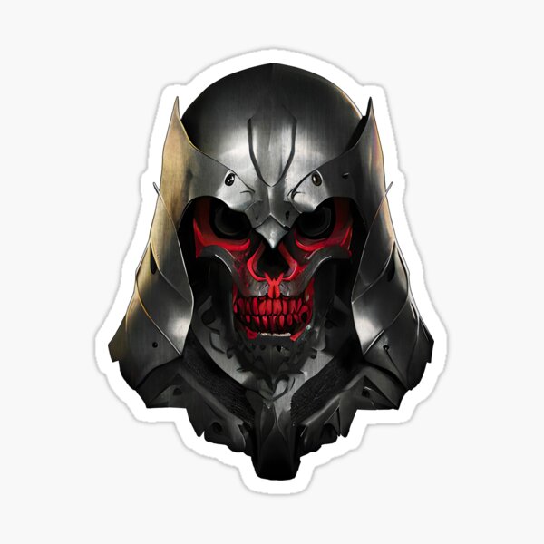 "Hell Skull 02" Sticker for Sale by PsymetryArt | Redbubble
