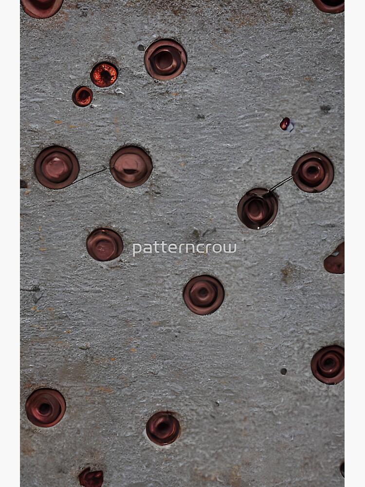 "Bullets in concrete wall surface wallpaper" Sticker for Sale by ...