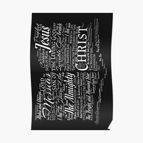 "All the Names of Jesus - Christian, Faith, Bible Verses Scriptures ...