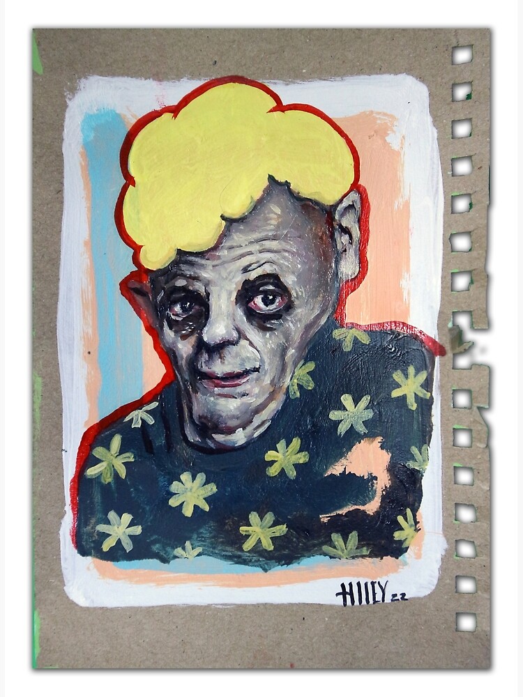 "Uncle Looking for Friend | The Shy Man | Bad Hero Portrait Lowbrow Pop ...