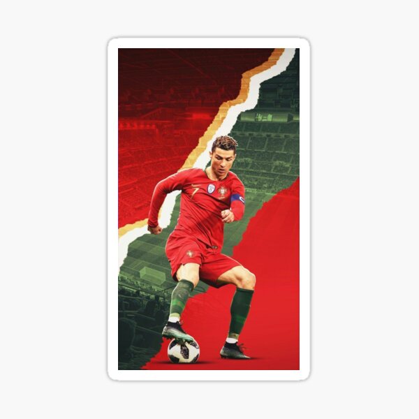 "cr 7 wallpaper" Sticker for Sale by totosaputra | Redbubble