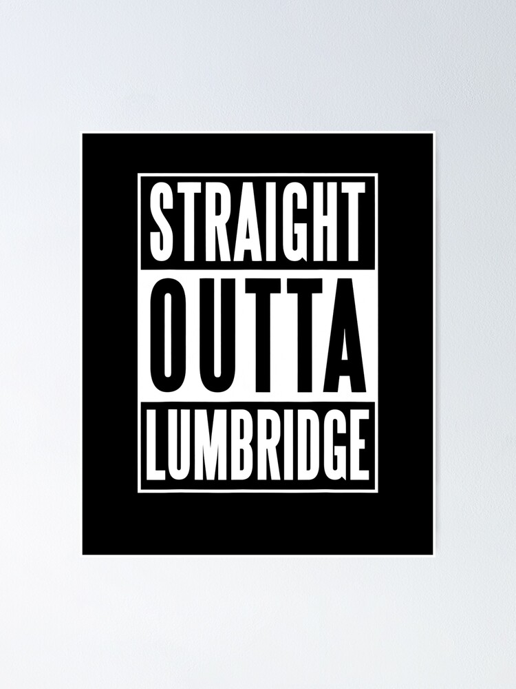 Poster « Tout droit sorti de Lumbridge », par AnimeMarkid | Redbubble