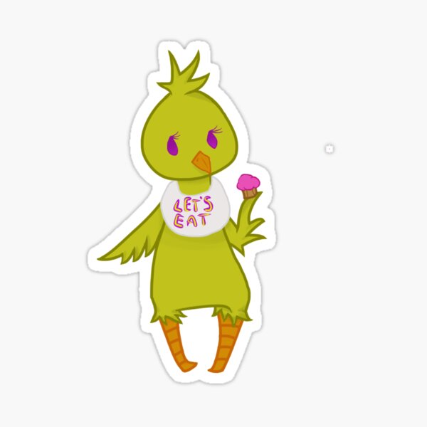 "Chica" Sticker for Sale by pumpri | Redbubble