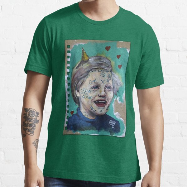 "Charlie Bucket Portait | Childhood Daymare Pop Art | Surreal Wonka Magic Oil Painting by Tyler ...