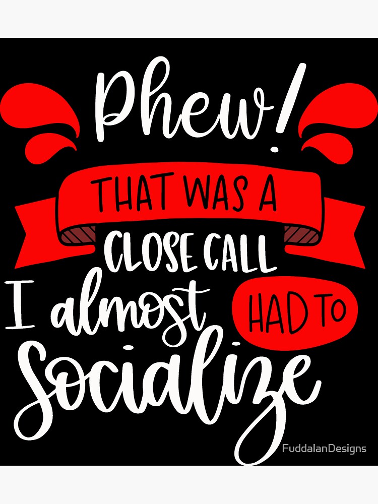 "Secret Introvert Thoughts of the Shy and Retiring" Sticker for Sale by ...