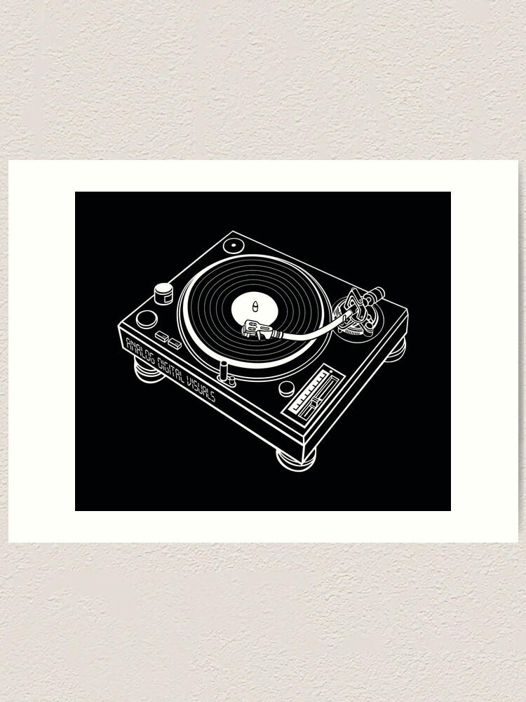"Turntable / Analog / Music (White Lines) Note: You may need to select ...
