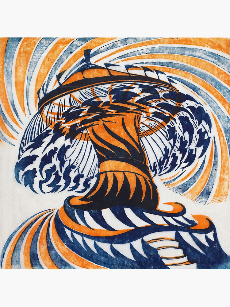 "The Merry Go Round - Cyril Power" Sticker for Sale by Onodera | Redbubble