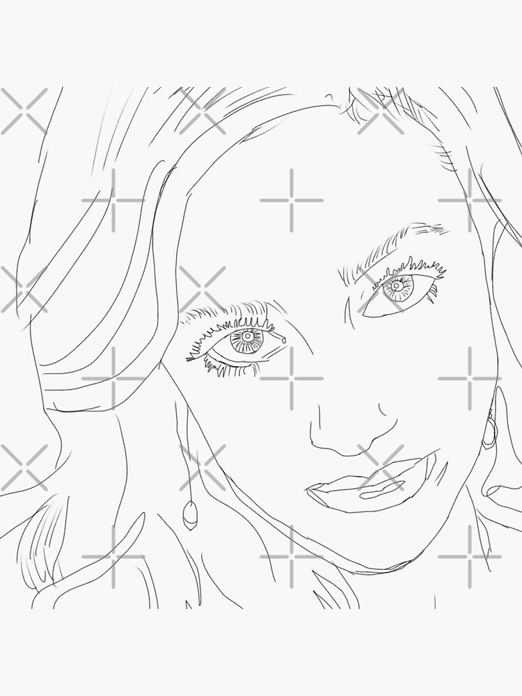 "Lilith " Sticker for Sale by classiclou | Redbubble