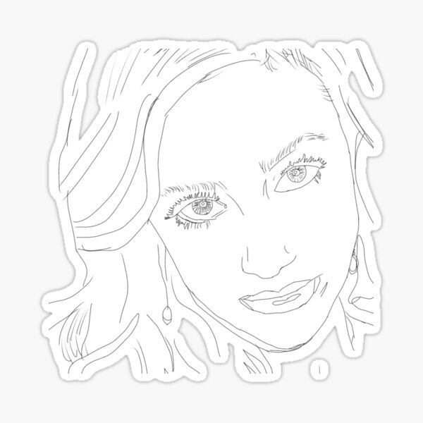 "Lilith " Sticker for Sale by classiclou | Redbubble