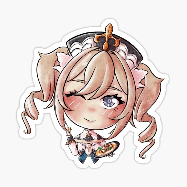 "[Fanmade] Barbara - Genshin Impact" Sticker for Sale by umivette ...