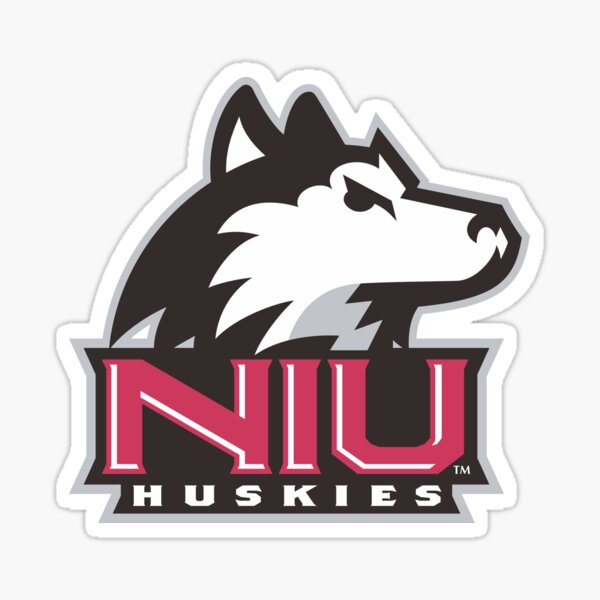 "classic niu-northern illinois huskies logo" Sticker for Sale by ...