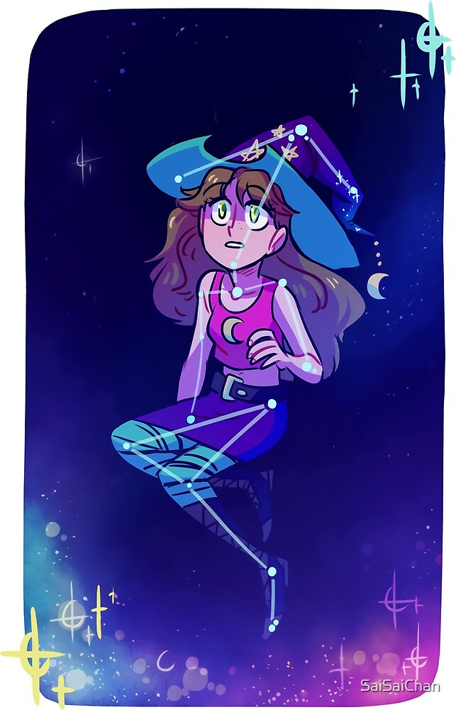 "Space Witch " by SaiSaiChan | Redbubble