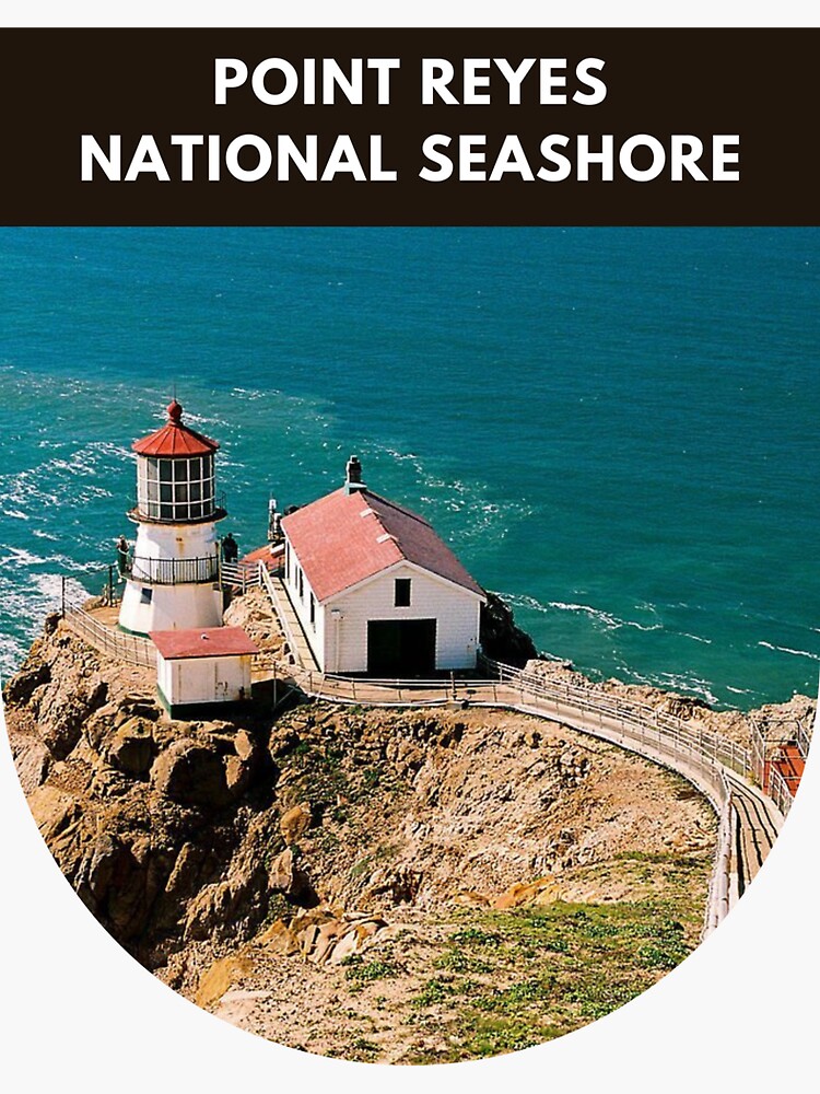 "Point Reyes National Seashore" Sticker for Sale by AdventurePlains ...